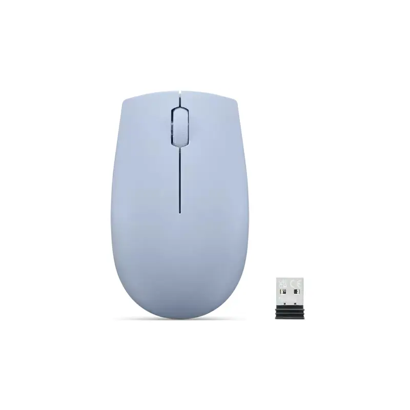 Lenovo 300 Wireless Compact Mouse | Frost Blue | Nanodog.net
